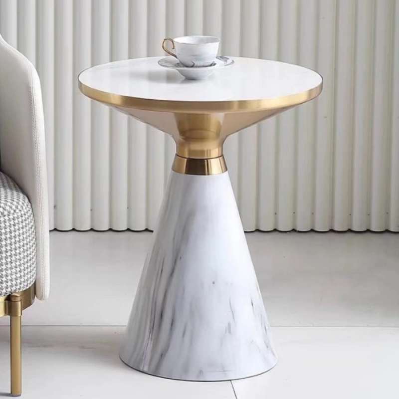 Promo New Marble Side Table Meja Marmer Ruang Tamu / Zenno Coffee Table ...