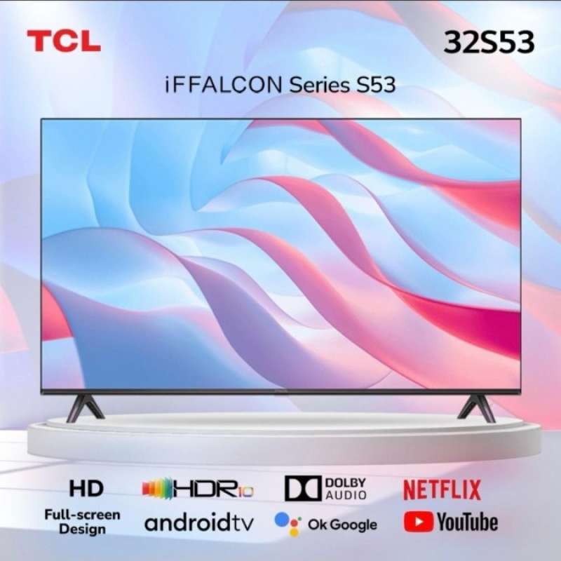 Jual Tcl Iffalcon 32s52 32 Inch Android 11 Digital Smart Tv Led Dolby ...