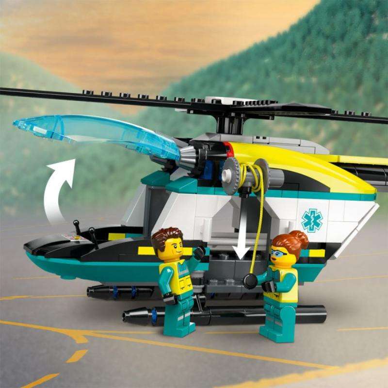 Jual LEGO City Emergency Rescue Helicopter 60405 di Seller Toys Kingdom ...