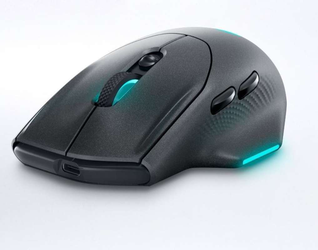 Jual DELL ALIENWARE WIRELESS GAMING MOUSE AW620M 26K DPI RGB di Seller ...