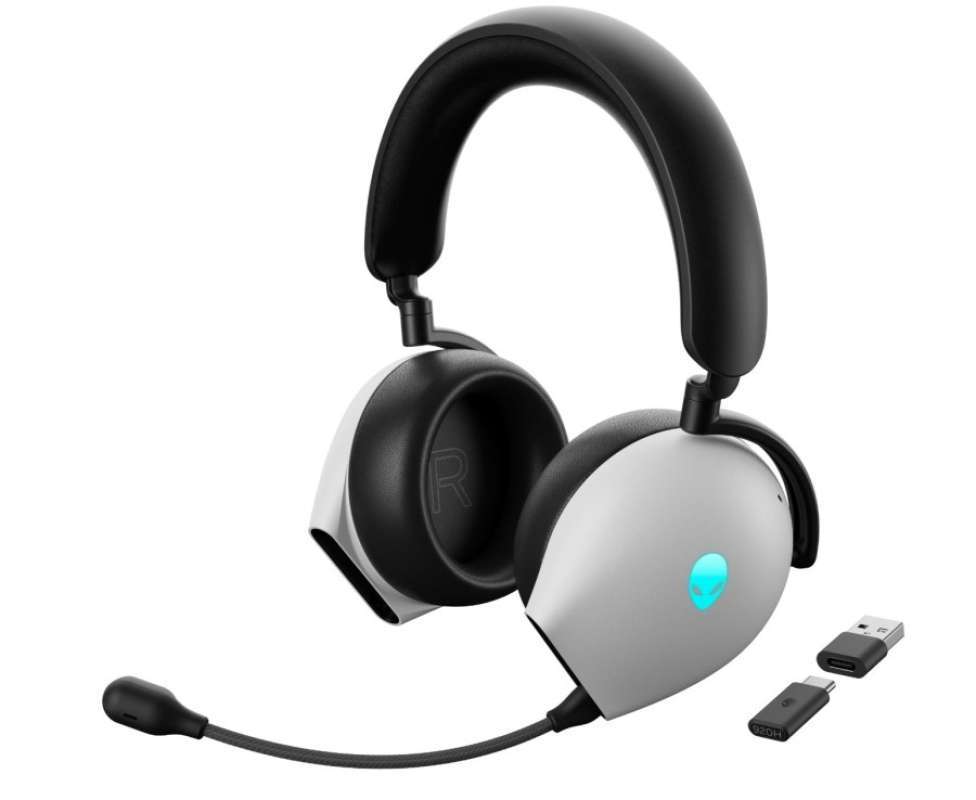 Jual DELL ALIENWARE TRI-MODE WIRELESS GAMING HEADSET RGB - AW920H di ...
