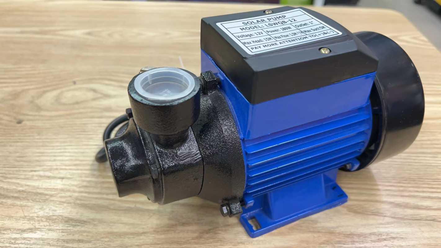 Promo Pompa air DC pompa solar panel 12V 24V 180W STEC - QB-60 24V ...