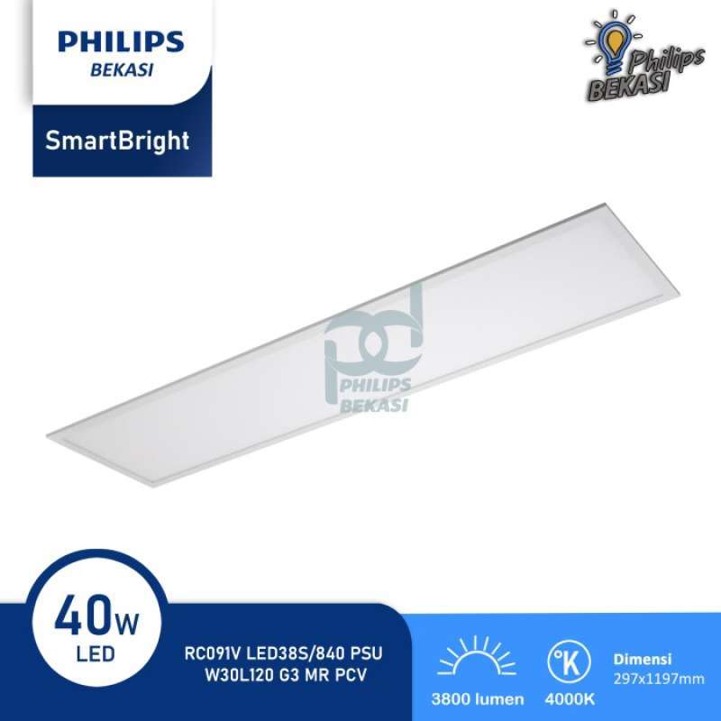Promo LAMPU PANEL LED RC091V LED38S 840/865 PSU W30L120 GM PCV ...