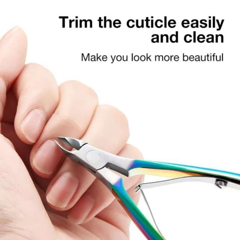 Jual Mr Green Cuticle Nipper Pusher Kultikula Tebal Tang Kuku Solingen ...