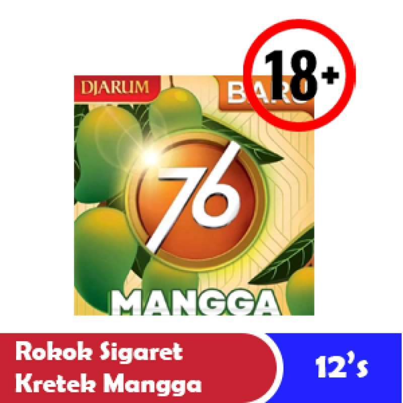 Jual Rokok 76 Mangga Kretek Termurah - Harga Grosir Terupdate Hari Ini ...