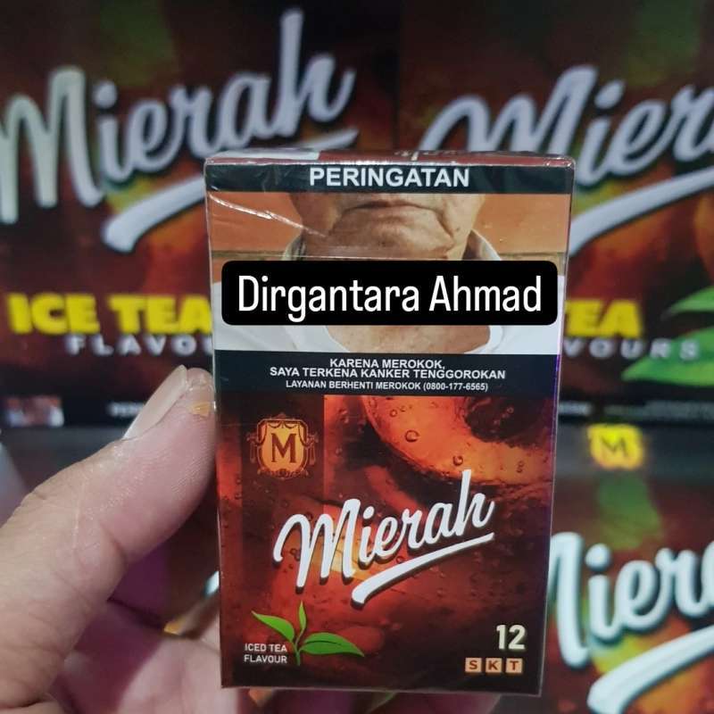 Promo Rokok MIERAH ice tea ( 12 Batang kretek ) Diskon 14% di Seller ...