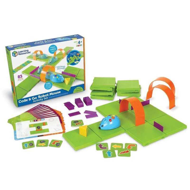 Promo LEARNING RESOURCES CODE & GO ROBOT MOUSE ACTIVITY SET - Diskon 50 ...