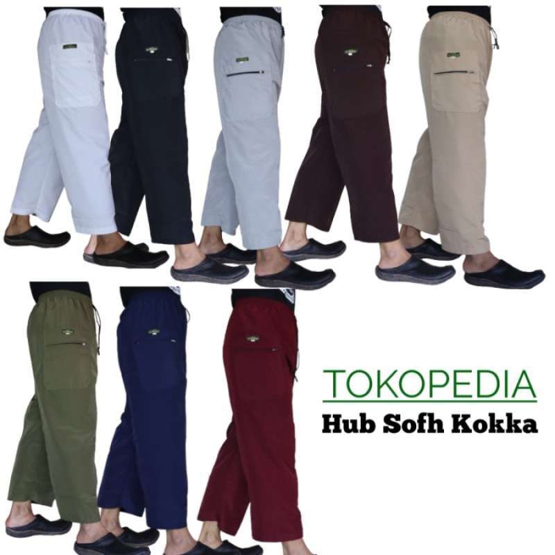 Promo celana panjang pangsi sirwal komprang silat sholat fashion celana ...