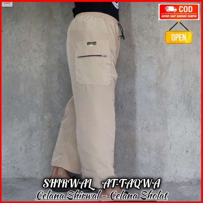 Promo celana panjang pangsi sirwal komprang silat sholat fashion celana ...