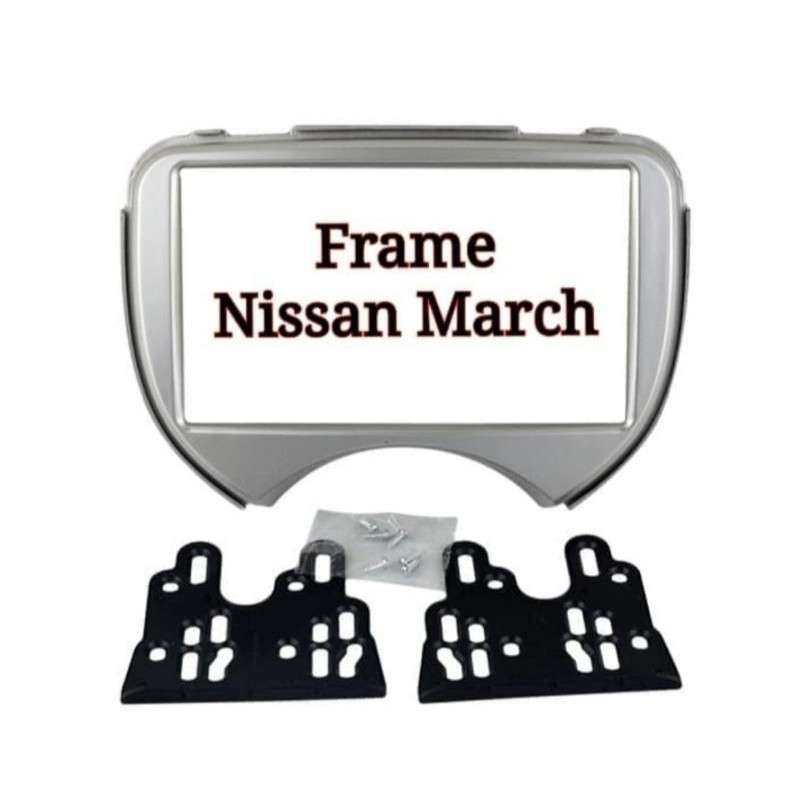 Promo Frame Nissan March Frame Head Unit 7 inch Nissan MARCH Diskon 25% ...