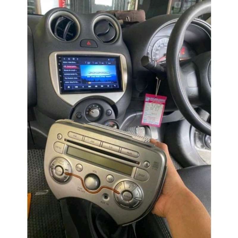 Promo Frame Nissan March Frame Head Unit 7 inch Nissan MARCH Diskon 25% ...