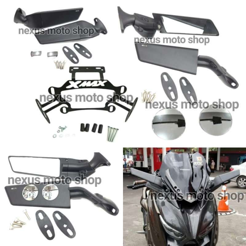 Promo spion winglet xmax spion stealth xmax breket serpo xmax spion ...
