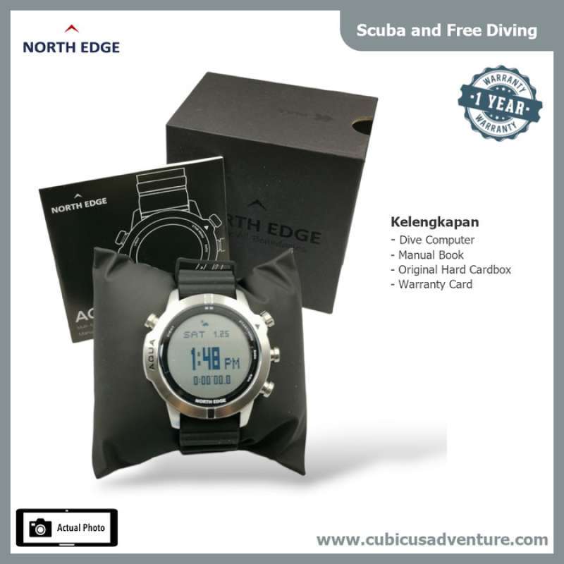 Promo DIVE COMPUTER NORTH EDGE AQUA - SCUBA DIVING FREEDIVING NITROX ...