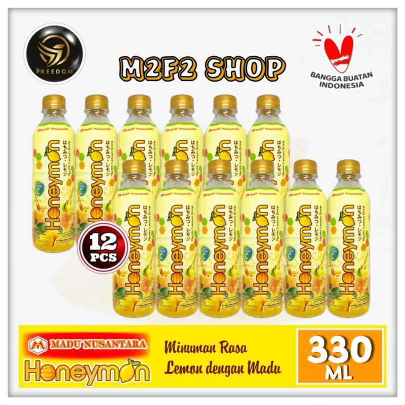 Jual Honeymon Honey Lemon Drink Madu Nusantara Botol Pet - 330 Ml ...