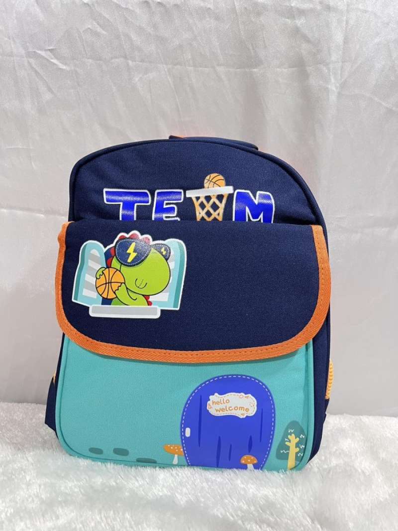 Jual 169 IMPORT Tas Sekolah Anak TK / PAUD Karakter Dino Jerapah Tas ...