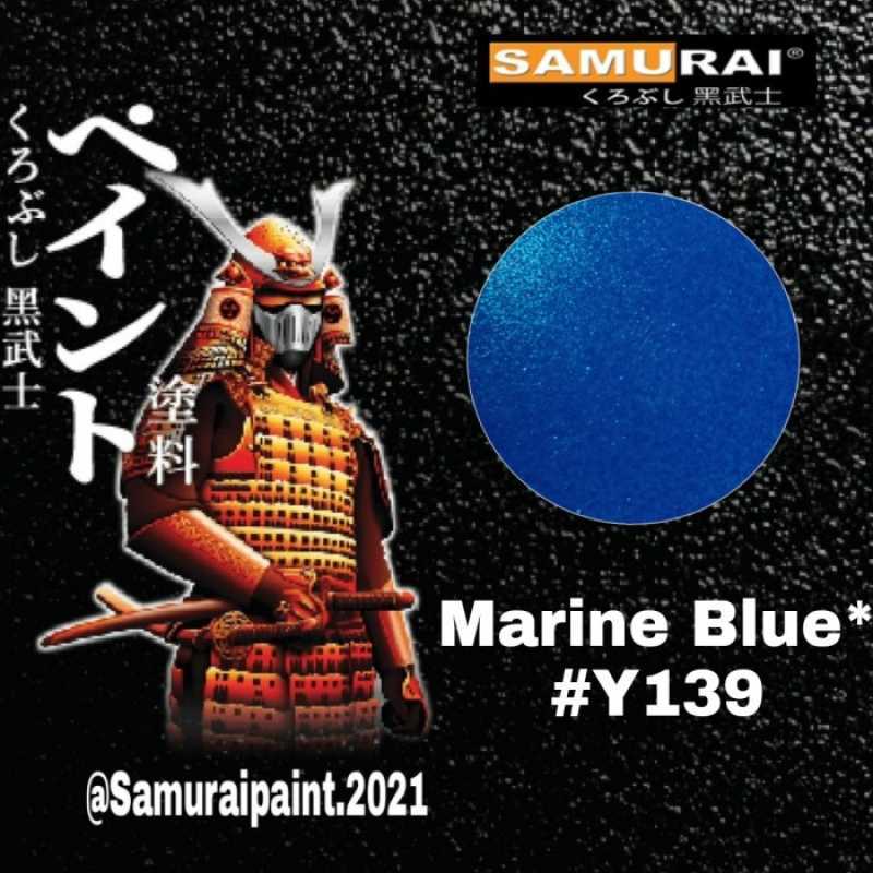 Promo Samurai paint MARINE BLUE Y139 cat semprot samurai warna biru ...