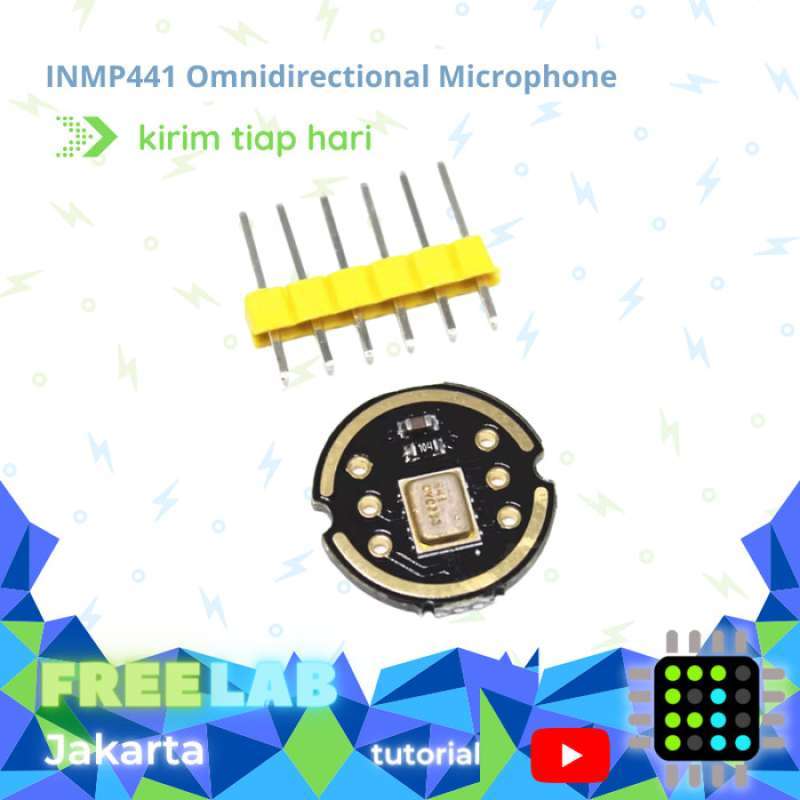 Promo INMP441 Omnidirectional Microphone Module MEMS I2S Interface ESP ... Promo INMP441 Omnidirectional Microphone Module MEMS I2S Interface ESP ...