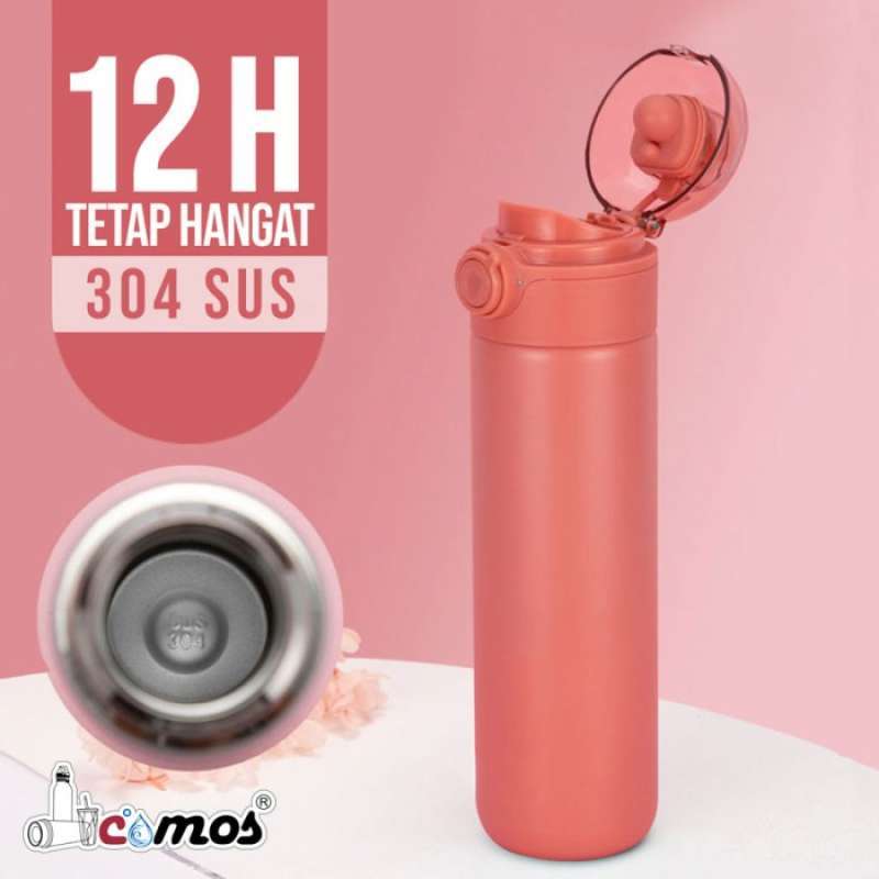 Promo GARANSI RESMI COMOS - TERMOS AIR BOTOL MINUM VANESSA VACUUM HOT ...