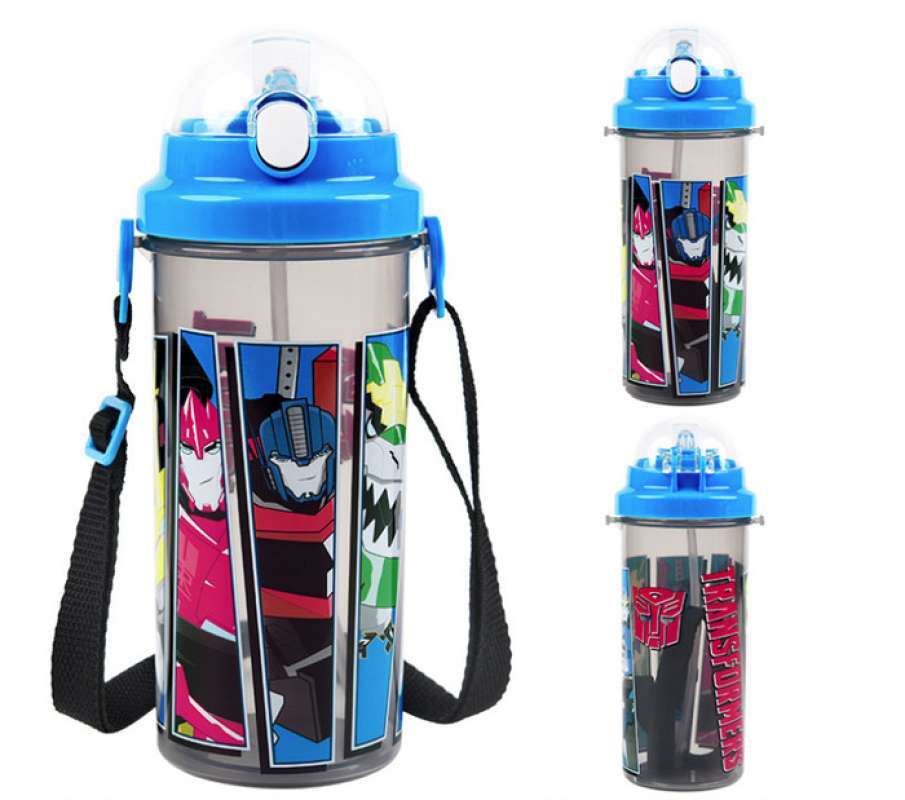 Promo BOTOL AIR MINUM PLASTIK ANAK BPA FREE 650 ML TRANSFORMER Diskon 50% di Seller Lorena ...