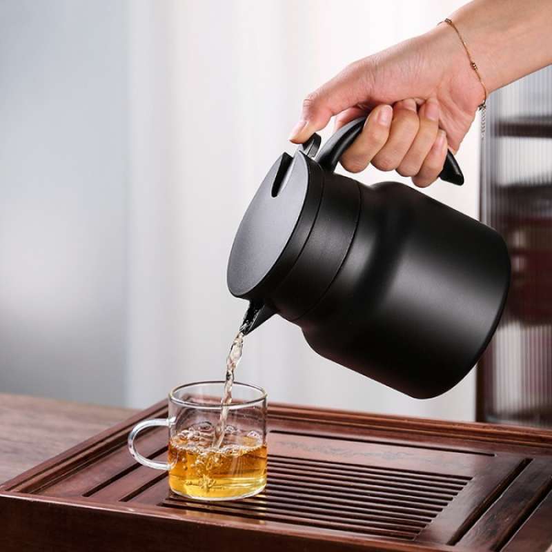 Promo TERMOS TEKO TEH KOPI DENGAN SARINGAN BAHAN STAINLESS STEEL 800ML ...