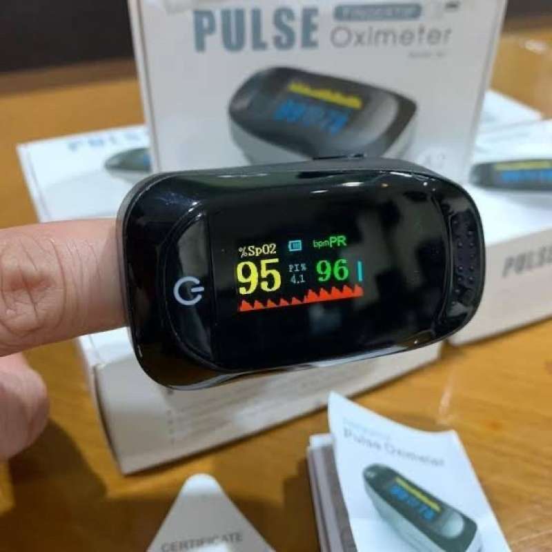 Promo pulse oxymeter oximeter A2 oksigen jantung oxy meter oxi Diskon ...