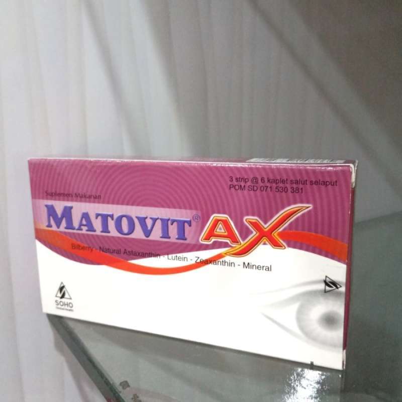 Promo Matovit AX Vitamin Mata + Antioxidant (Astaxanthin Lutein ...