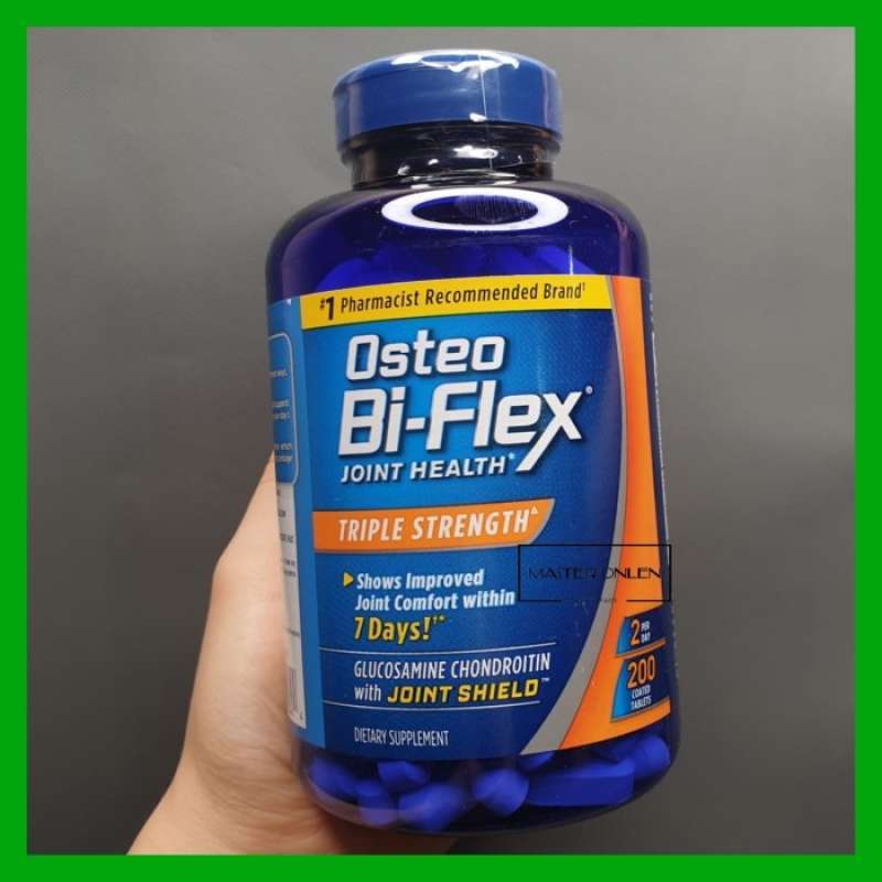 Promo Osteo Bi-Flex Glucosamine Chondroitin Triple Strength 200 tablet pride Diskon 33% di ...