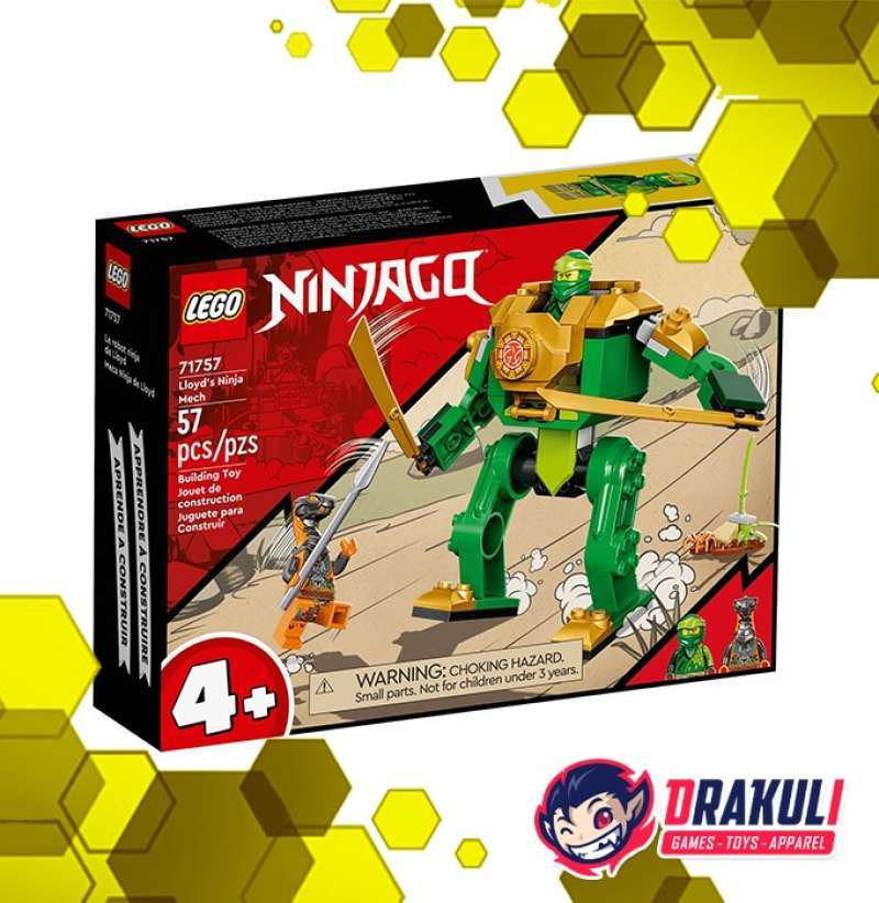 Jual Toys LEGO Ninjago Lloyd's Ninja Mech 71757 di Seller Drakuli Games ...