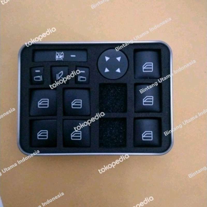 Promo Cover Nosticker Power Window Switch Mercedes W204 W212 C200 C250 ...