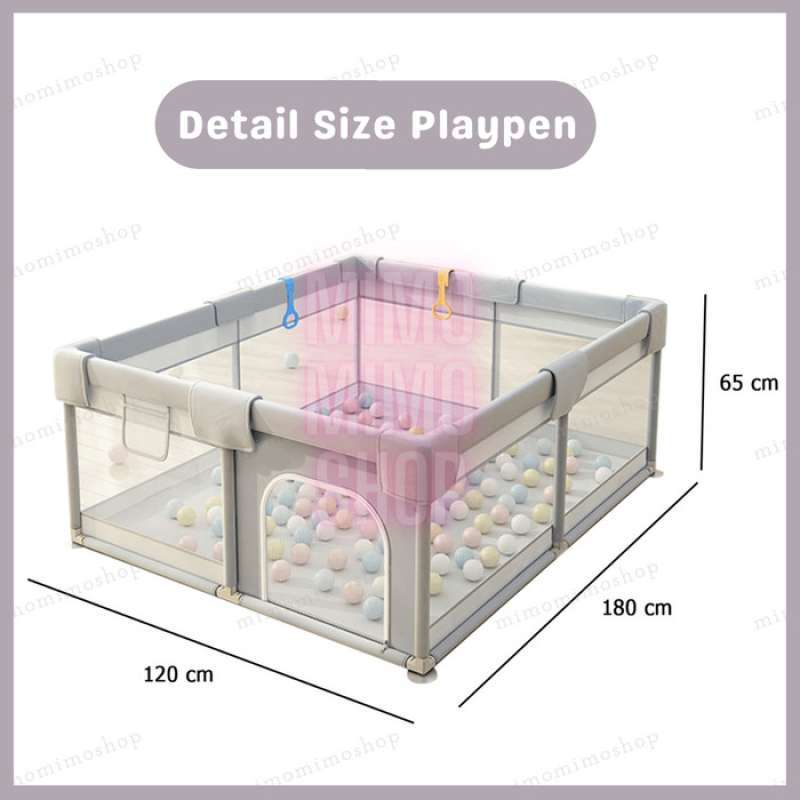 Promo PAGAR BAYI ANAK / KOLAM TEMPAT BERMAIN MANDI BOLA - PLAYPEN ...