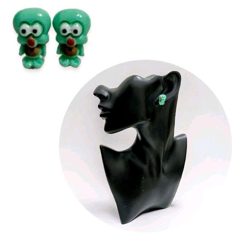 Jual Anting Tusuk Karakter Spongebob Patrick Mr Crab Gary Squidward ...