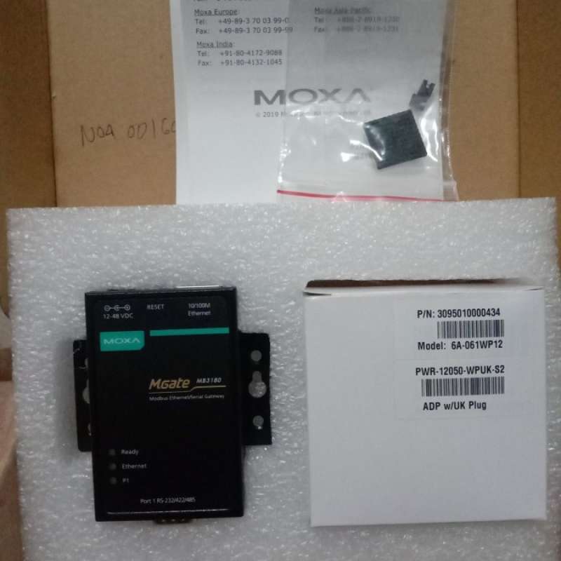 Promo Moxa Mgate Mb3180 Modbus Ethernet Gateway Diskon 9% Di Seller ...