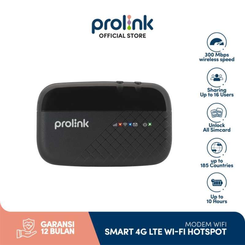 Promo Prolink PRT7011L Portable 4G LTE Modem WiFi Mifi Hotspot Diskon 9 ...