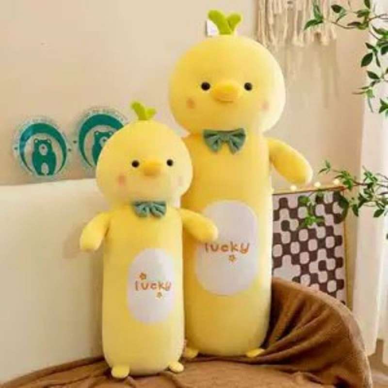 Jual Mainan Anak Boneka Bulu Lembut Bantal Guling Karakter Bebek Pylo ...