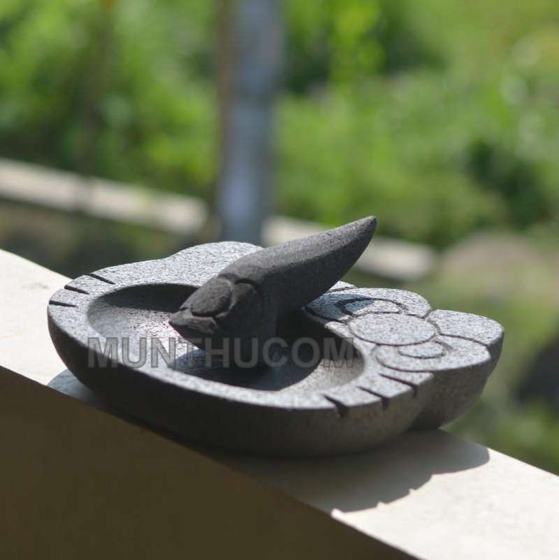 Jual Cobek Hello Kitty Batu Kali V2.0 Ulekan Pita Diameter 28cm di ...