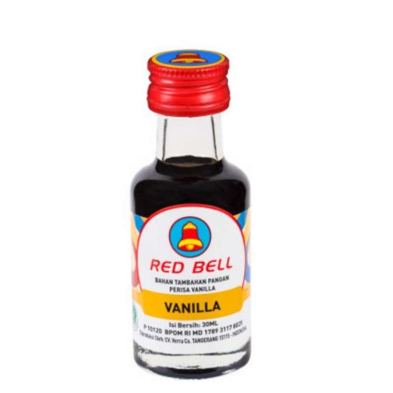 Jual RED BELL ESSENCE VANILLA 30ML, BOTOL BELING U/MAKANAN/MINUMAN di ...