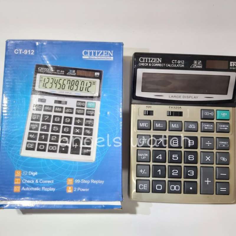 Jual Kalkulator Citizen Ct-912 Di Seller Maha Karya Seller - Wijaya Kusuma, Kota Jakarta Barat ...