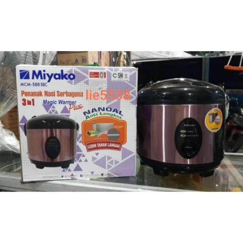 Jual Miyako Mcm-508sbc - Magic Com 1.8 Liter 3in1 Stainless Di Seller ...