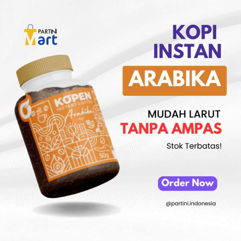 Jual Kopi Instan Tanpa Ampas | Arabika Spray Dried Instant Coffee ...