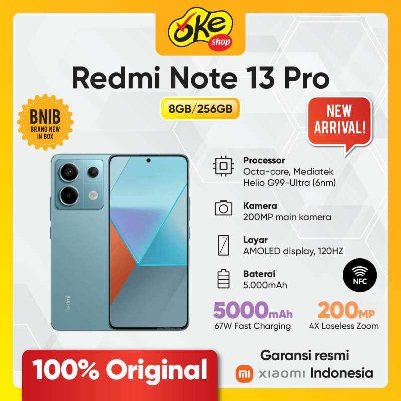 Jual Xiaomi Redmi Note 13 Pro 8/256gb Di Seller Okeshop O2o Official ...