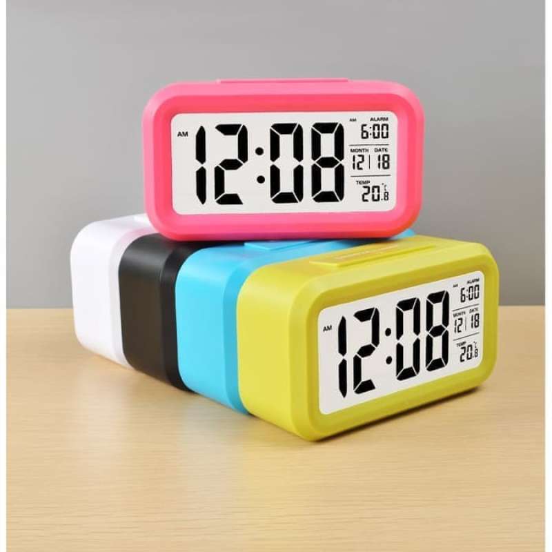 Promo Jam Meja Pintar / Digital Desktop Smart Clock - Jp9901 Diskon 50% ...