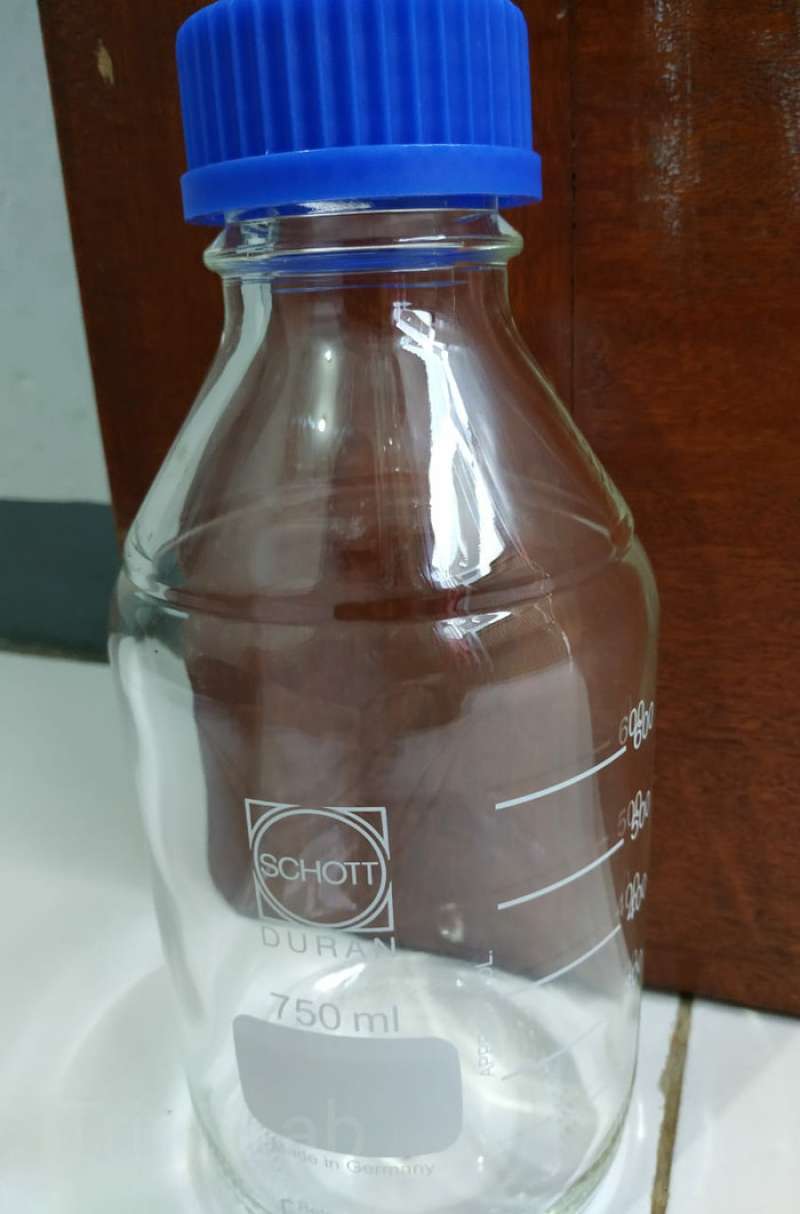 Promo Laboratory bottle Clear 750 ml DURAN/Botol Sampel Duran 750 ml ...