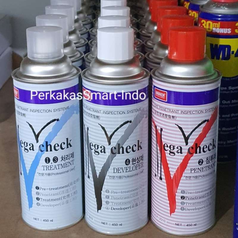Promo Diskon Nabakem Megacheck Set Dye Penetrant Inspection System Ntd Baru Diskon 19% di Seller ...