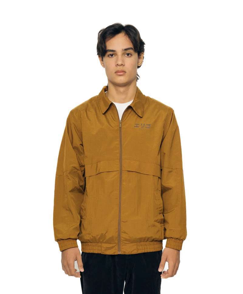 Promo Erigo Tatsumaki Windbreaker Jacket Tahara Brown Unisex - M Diskon ...