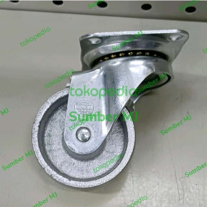 Promo Roda Besi Kapasitas 110 Kg 4 Inch Swivel Diskon 9% Di Seller ...