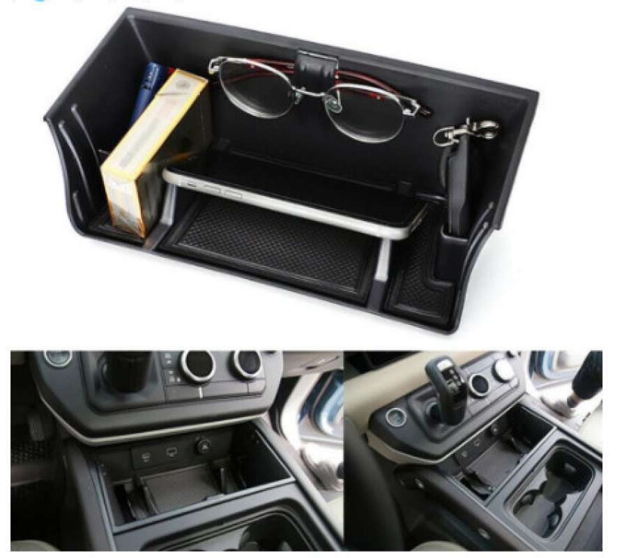 Promo Storage Box Armrest Tray For Land Rover Defender 90 110 2020-2022 ...