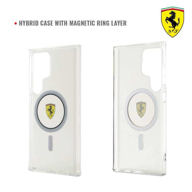 Jual Case Samsung S24 Ultra Ferrari Magsafe Transparent In Circle di ...
