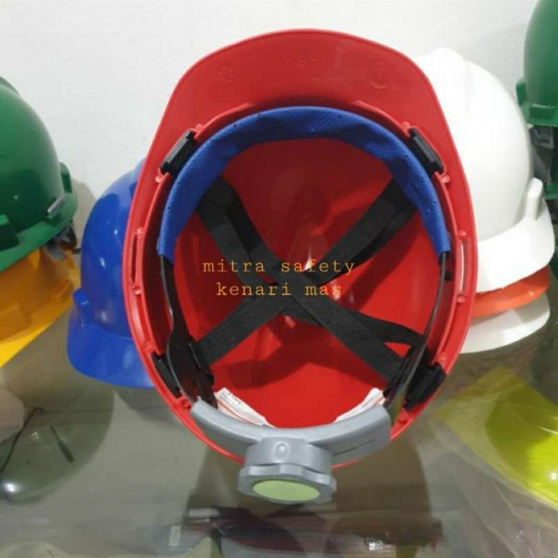 Promo Helm safety proyek Tali putar fasttrack V Guard-putih Diskon 9% ...