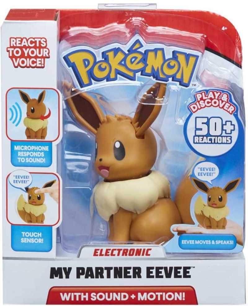 Promo Pokemon My Partner Eevee Electronic Figure Diskon 23% di Seller ...