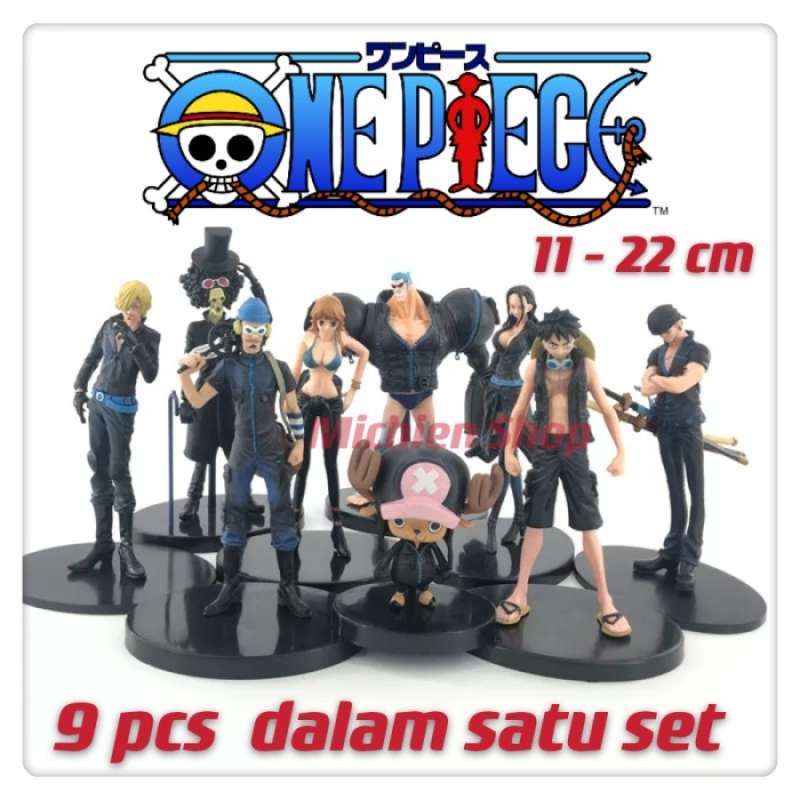 Promo Action Figure Miniatur Pajangan ONE PIECE GLM GOLD MOVIE ISI SET ...